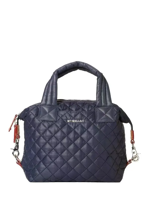 Mz Wallace Quilted Tote Bag - Blue
