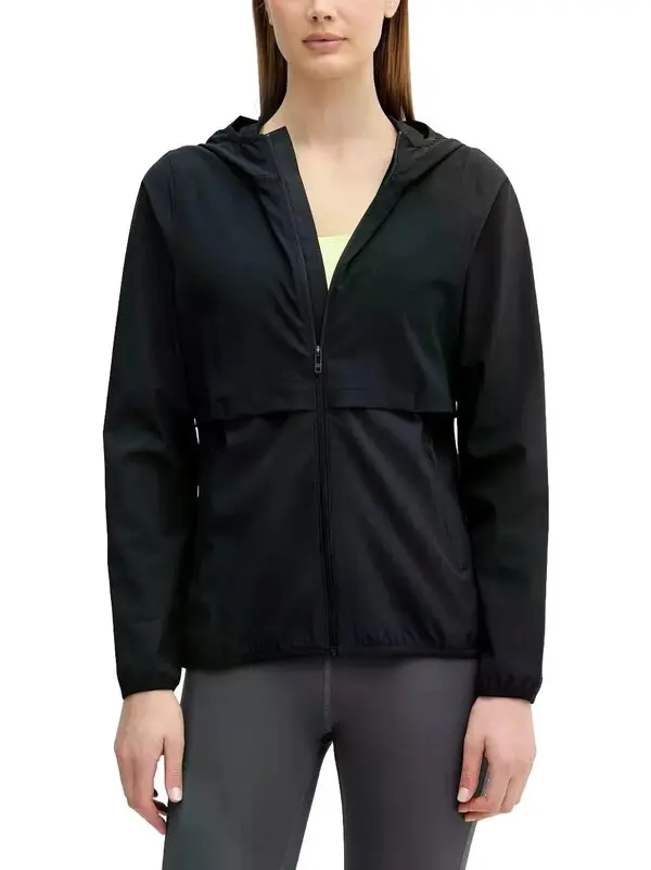 Under Armour Velocity Pro Storm Logo-printed Lightweight Performance Jacket - Black