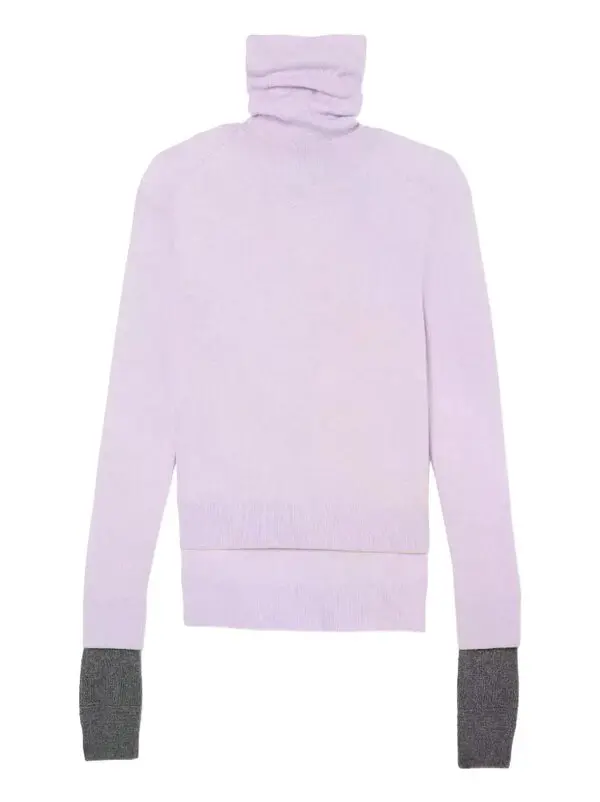 Marc Jacobs Layered Turtleneck Sweater - Purple
