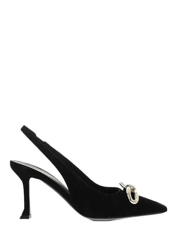 FERRAGAMO Arlene Slingback Sandals - Black