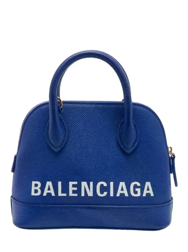 Balenciaga Xxs Ville Satchel Bag - Blue