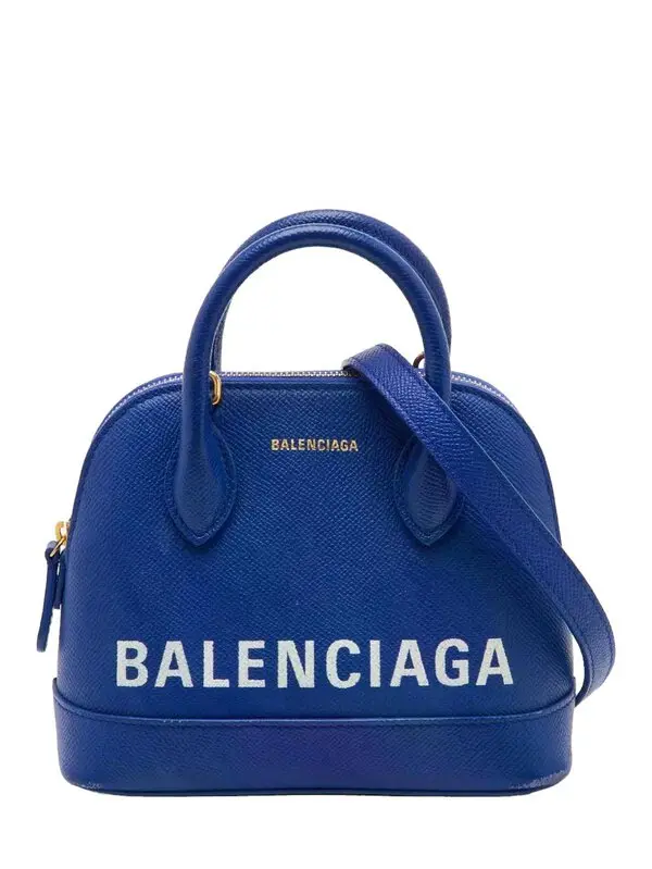 Balenciaga Xxs Ville Satchel Bag - Blue