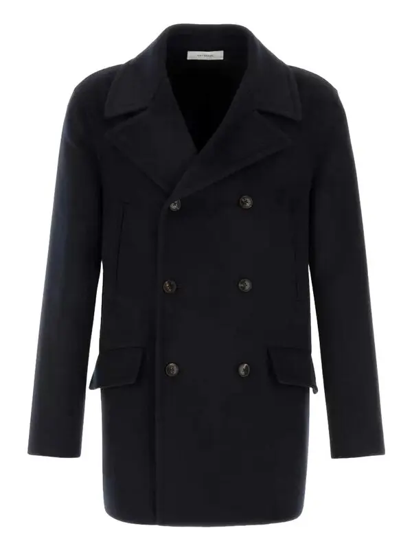 UMIT BENAN The Good Double-breasted Coat - Blue