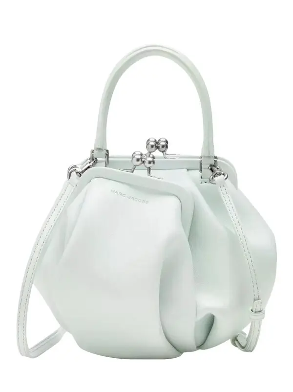 Marc Jacobs Wave Kisslock Leather Handbag - Green