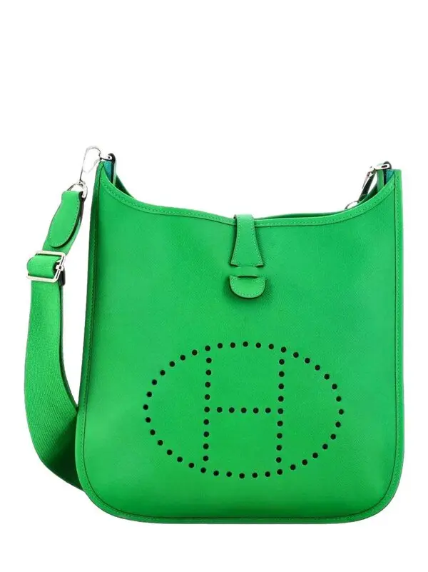 Hermès Evelyne Bag Gen Iii Epsom Pm Cross Body Bag - Green