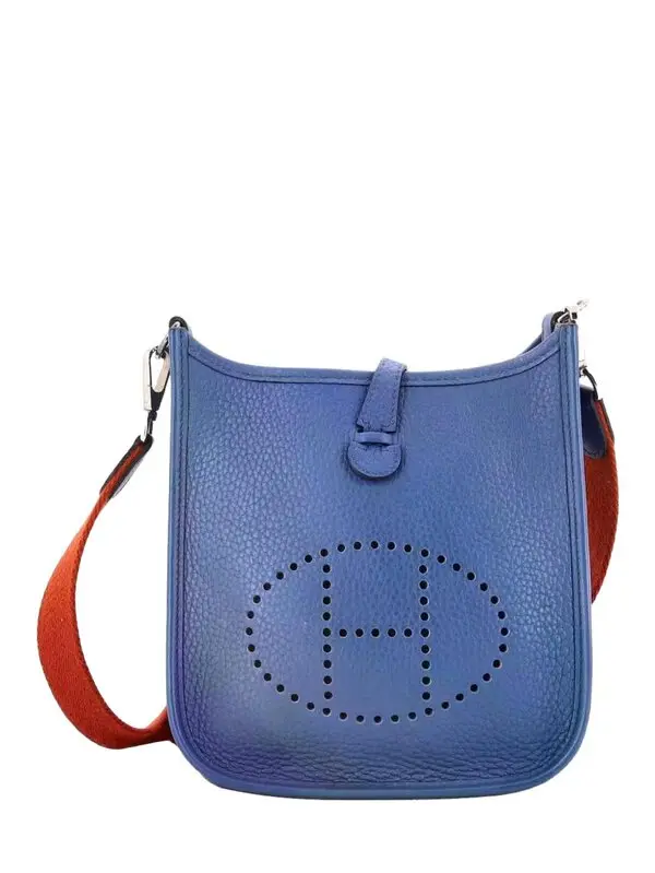 Hermès Evelyne Bag Gen Iii Clemence Tpm Cross Body Bag - Blue