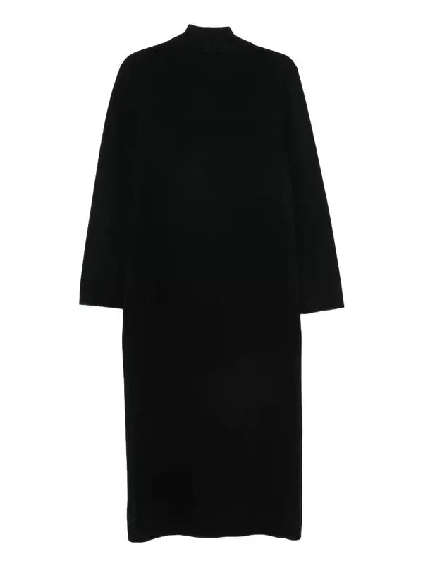 LISA YANG Emei Button-fastening Longline Cardigan - Black
