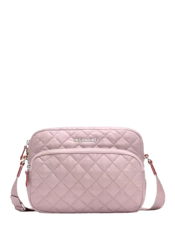 Mz Wallace Small Metro Quilted Cross Body Camera Bag - Pink