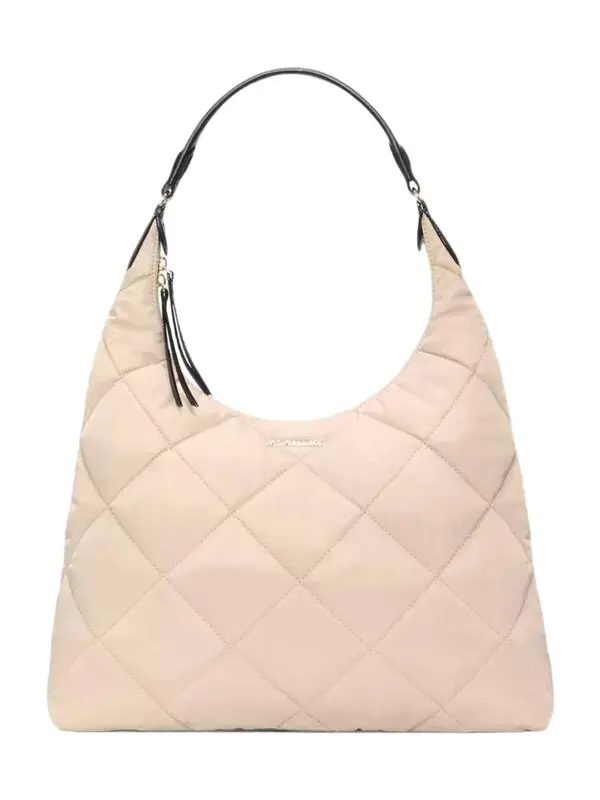Mz Wallace Madison Quilted Shoulder Bag - Neutrals