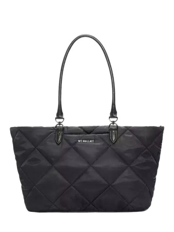Mz Wallace Madison Quilted Tote Bag - Black
