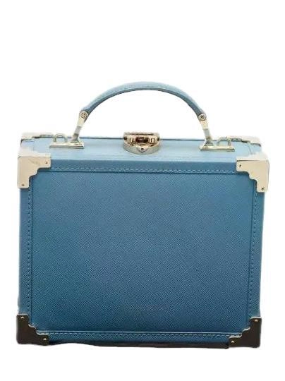 ASPINAL OF LONDON Trunk Top-handle Mini Bag - Blue