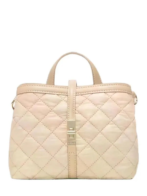 Mz Wallace Mini Astor Quilted Tote Bag - Neutrals