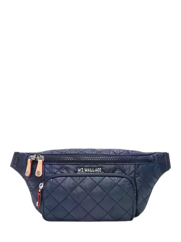 Mz Wallace Small Metro Quilted Belt Bag - Blue