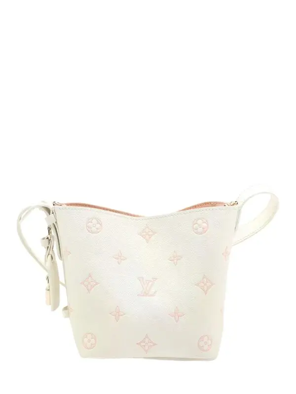 LOUIS VUITTON 2021-2026 Bicolor Monogram Empreinte All In One Bb Shoulder Bag - Neutrals