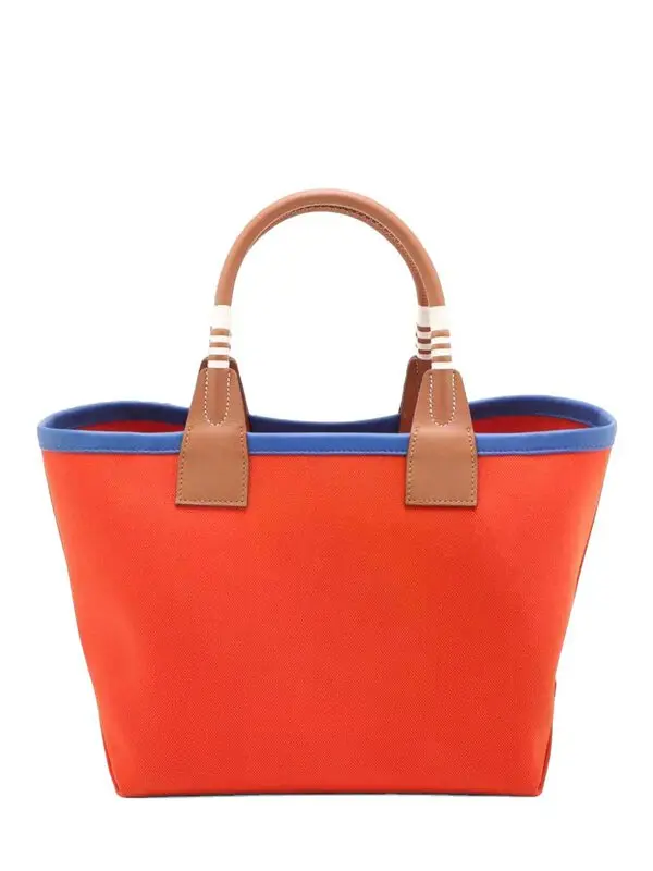 Hermès Toile Steeple 25 Handbag - Orange
