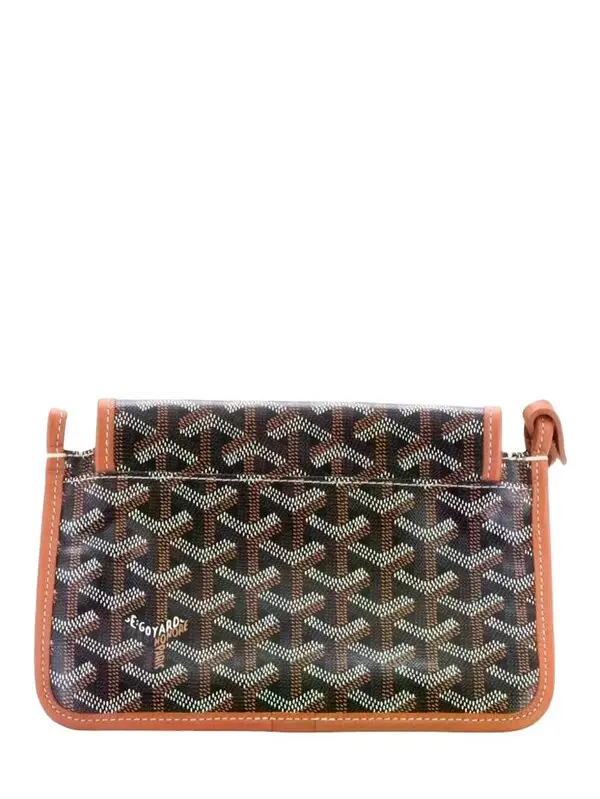 Goyard Plumet Printed Coated Canvas Crossbody Bag Wallet - Brown