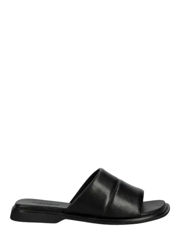 VAGABOND SHOEMAKERS Padded Square-toe Sandals - Black