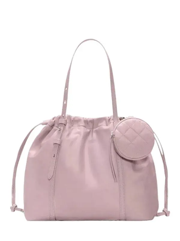 Mz Wallace Small Waverly Drawstring Bucket Bag - Pink