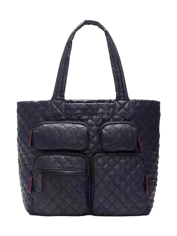 Mz Wallace Large Metro Quilted Tote Bag - Black