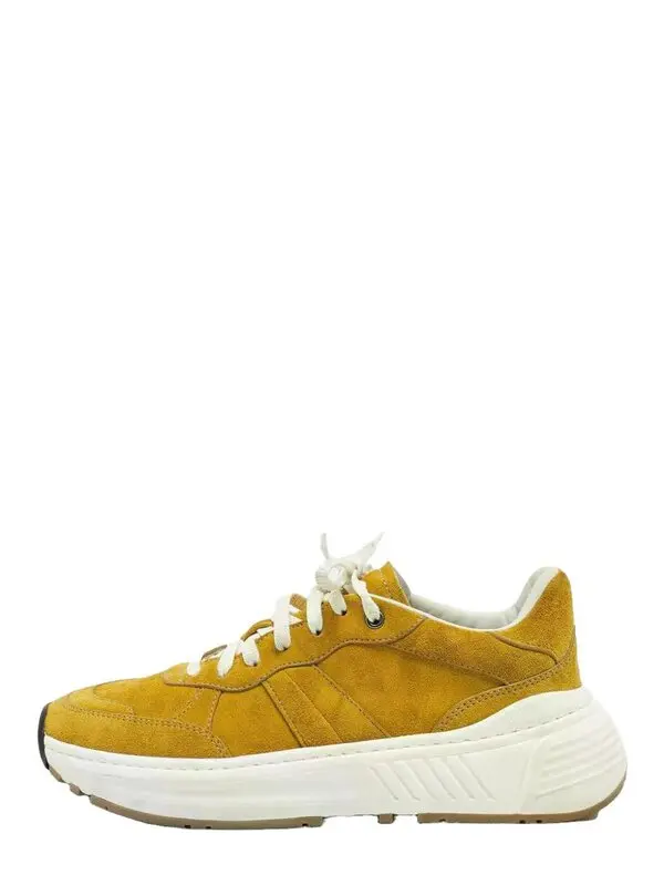 Bottega Veneta Speedster Lace-up Sneakers - Yellow
