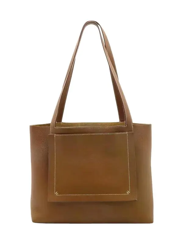 Hermès Clemence Cabasellier 31 Tote Bag - Brown