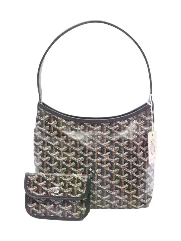 Goyard Mini Boheme Hobo Shoulder Bag - Black