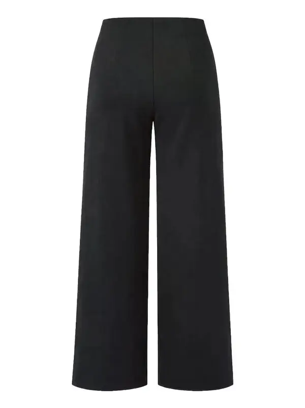 Max Mara Laerte Wide-leg Trousers - Black