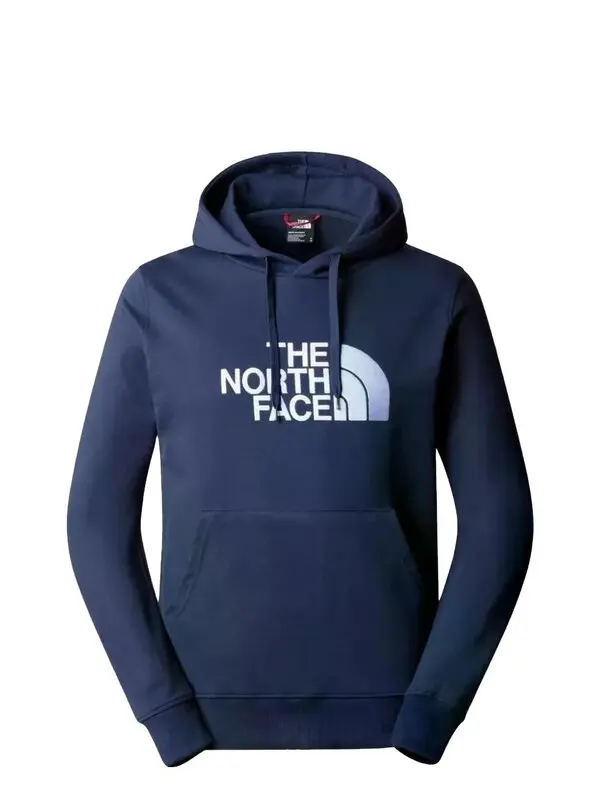 The North Face Logo-print Drawstring Hoodie - Blue