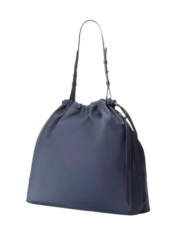 Mz Wallace Waverly Drawstring Shoulder Bag - Blue