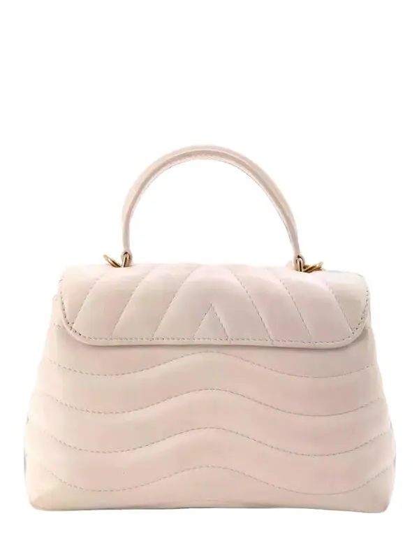 LOUIS VUITTON Quilted Leather Top Handle Satchel - Neutrals