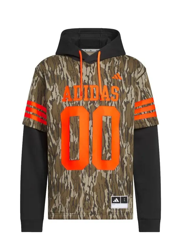 Adidas X Mossy Oak Hooded Jersey - Multicolor