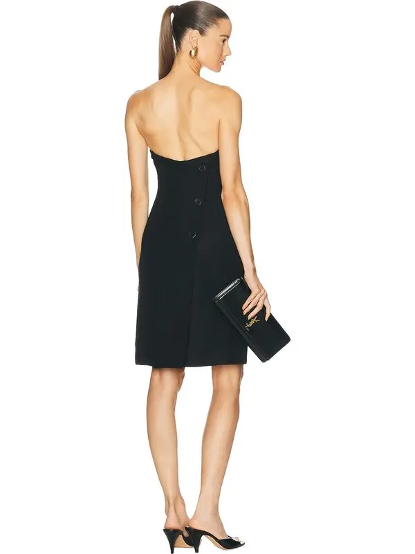 Helmut Lang Wool Blazer Dress - Black