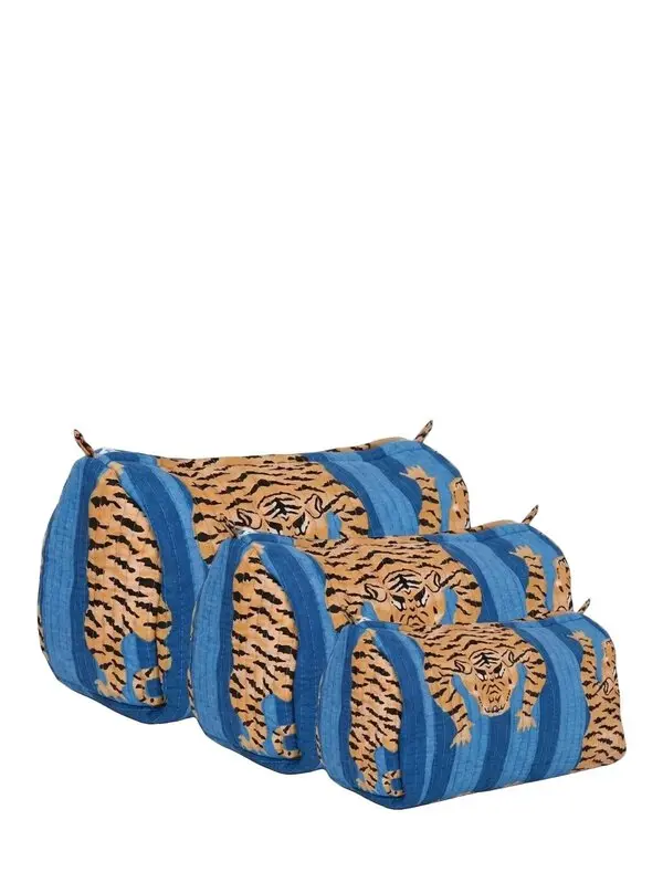 CYC Tibetan Tiger Three Piece Travel Set - Blue