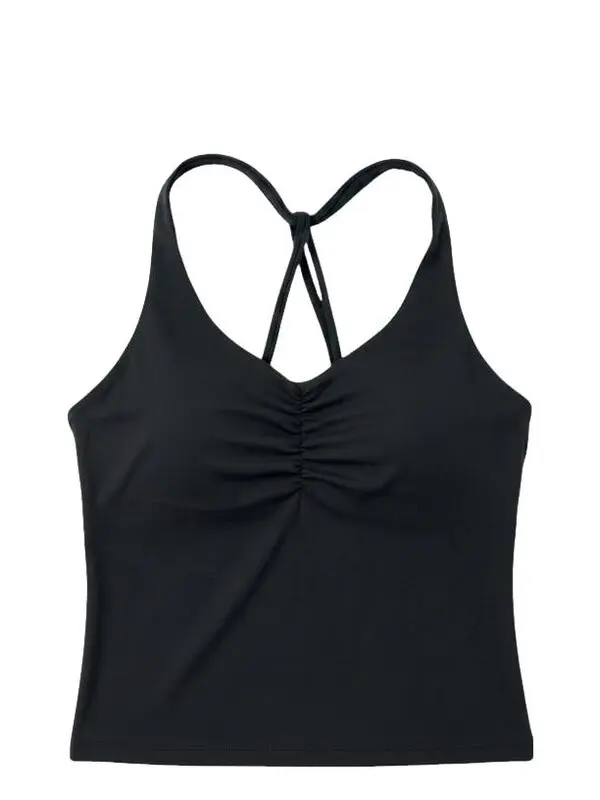 RAAE UK Sculpt Scrunch Top - Black
