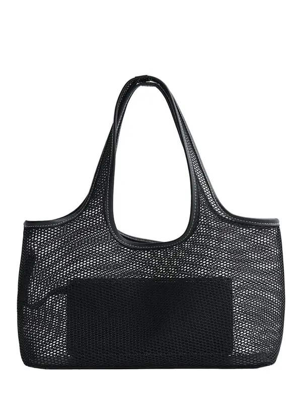 SUUD COLLECTION Alia Mesh Bag - Black