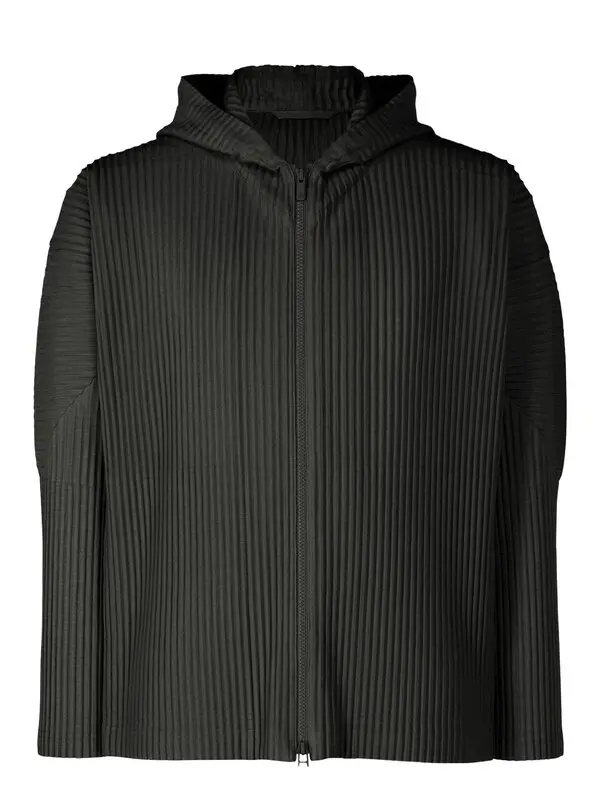 Issey Miyake Hooded Casual Jacket - Black