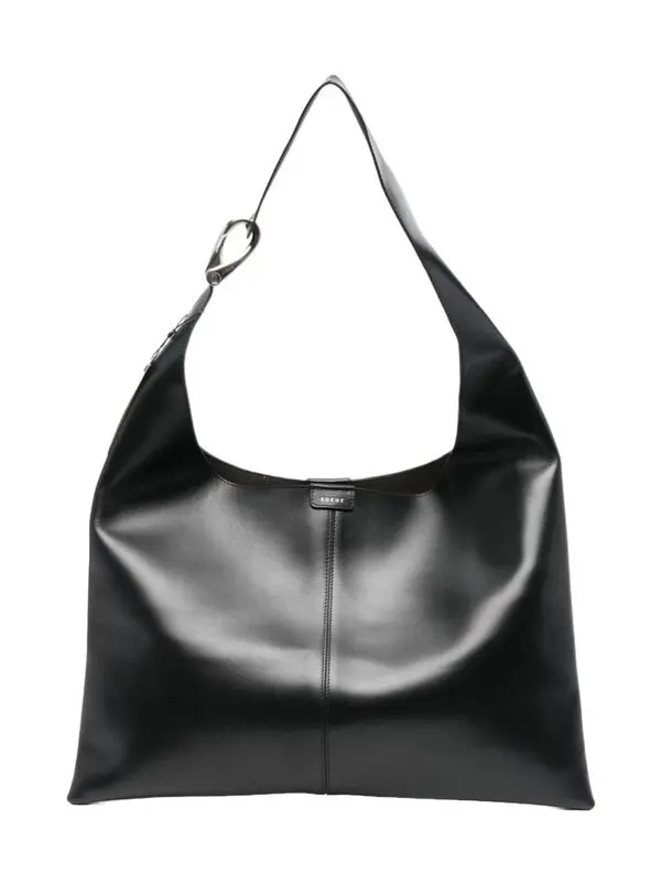 Soeur Cosima Leather Shoulder Bag - Black