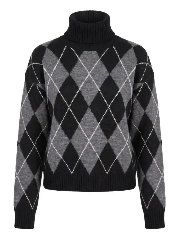 ANIYE BY Turtleneck Sweater - Black