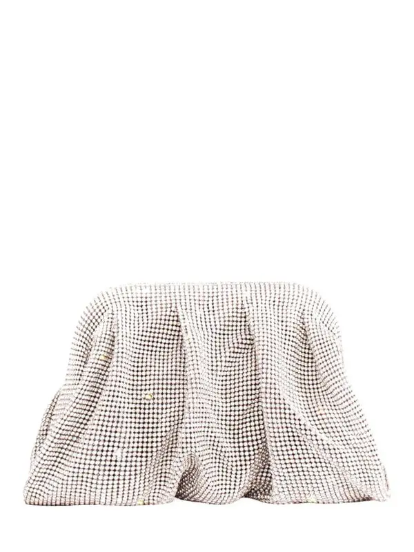 Benedetta Bruzziches Venus La Petite Crystal Clutch Bag - Silver