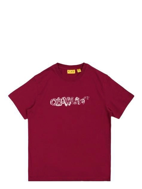 Off-White Crew-neck T-shirt - Rosa