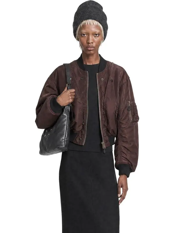 MAISON MARGIELA Reversible Bomber - Brown