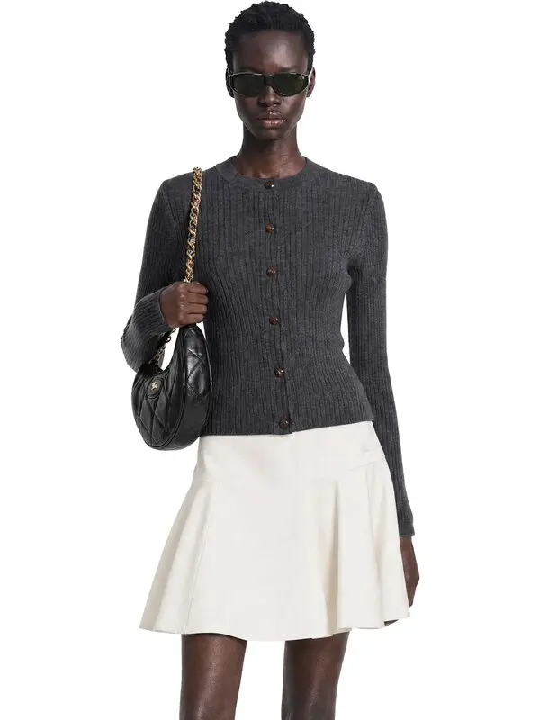 Burberry Cashmere Cardigan - Grey