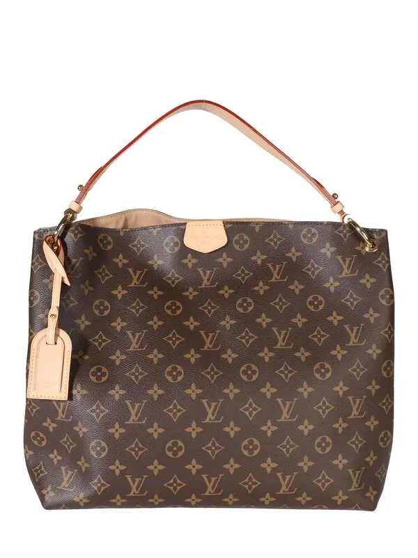 LOUIS VUITTON Monogram Canvas Graceful Mm Shoulder Bag - Brown