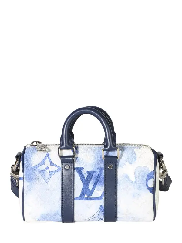 LOUIS VUITTON Monogram Watercolor Keepall - Blue