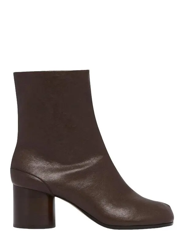 MAISON MARGIELA Tabi Ankle Boot Leather - Brown