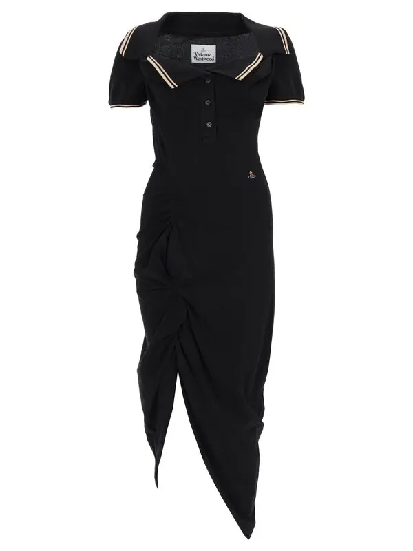 VIVIENNE WESTWOOD Long Monday Pulling Dress - Black