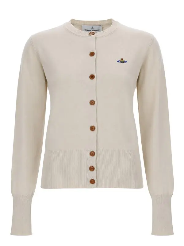 VIVIENNE WESTWOOD Bea Cardigan - Beige
