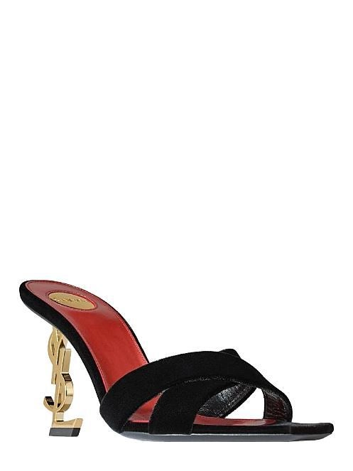 Saint Laurent Opyum Mules - Black