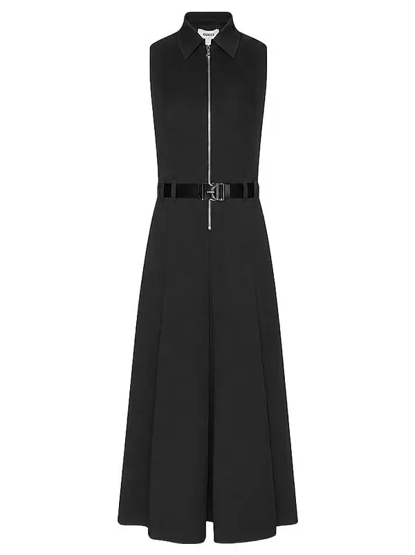 L'Agence Kolton Midi Dress - Black