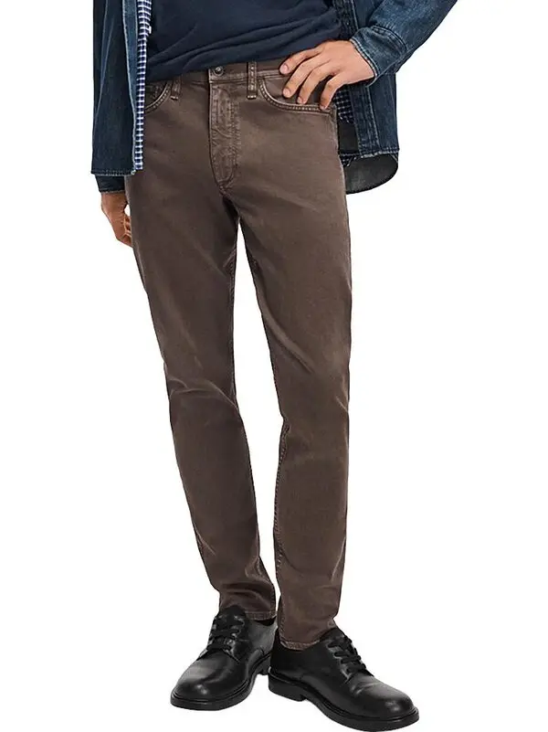 Rag & Bone Fit 2 Aero Stretch Slim Fit Jeans - Brown